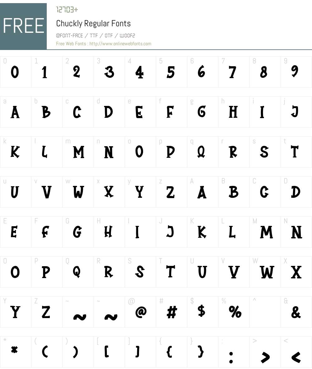 Chuckly 1.003;Fontself iOS v1.6.11 Fonts Free Download - OnlineWebFonts.COM