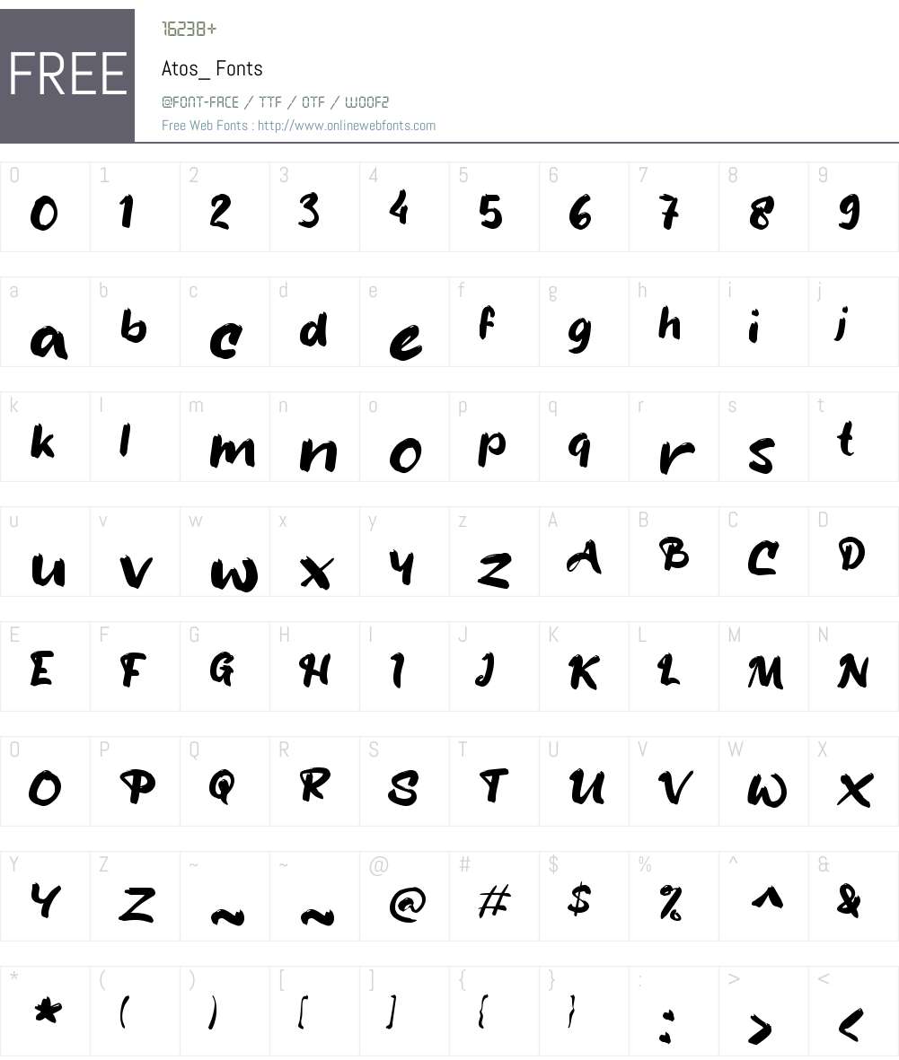 a Atos 001.000 Fonts Free Download - OnlineWebFonts.COM