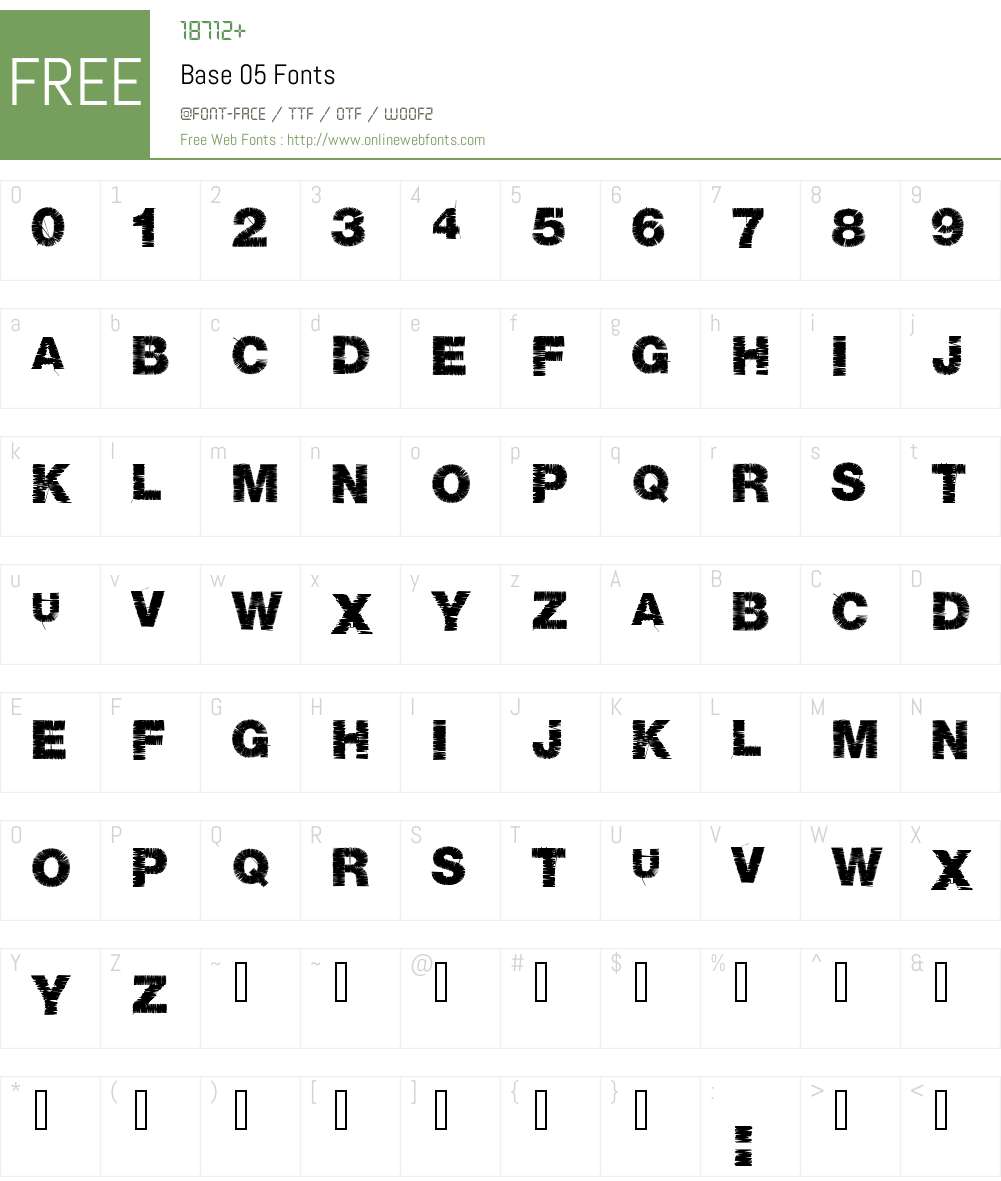 Base 05 2.0 Fonts Free Download - OnlineWebFonts.COM