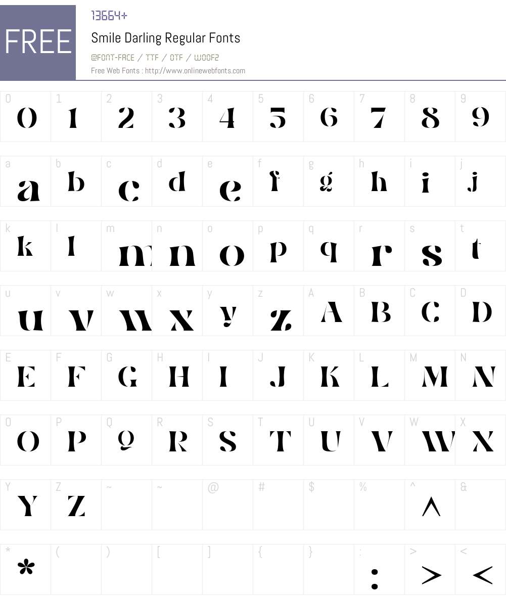 Smile Darling Regular 1.000 Fonts Free Download - OnlineWebFonts.COM