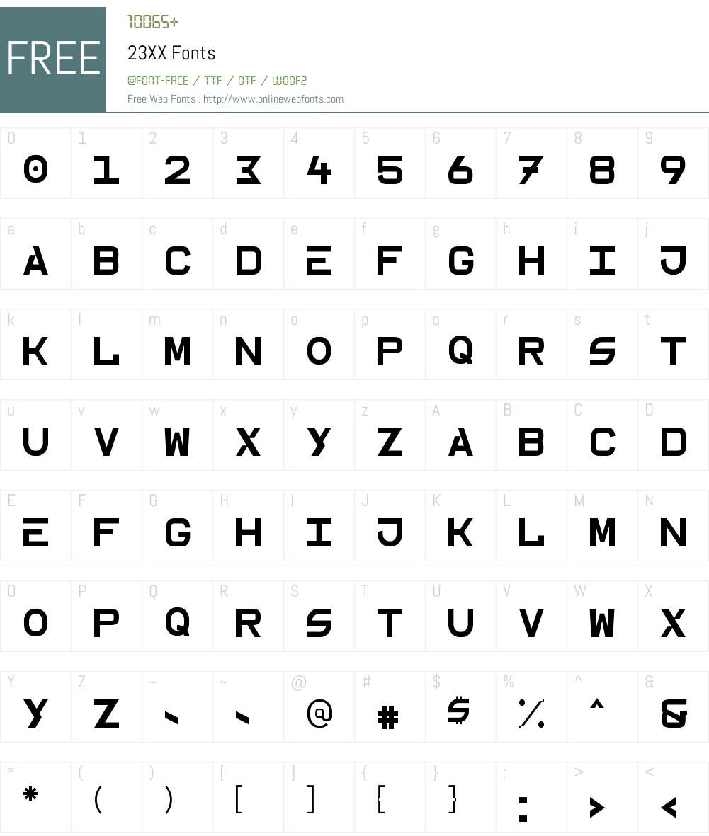 23XX 1.027;Fontself Maker 1.0.7 Fonts Free Download - OnlineWebFonts.COM