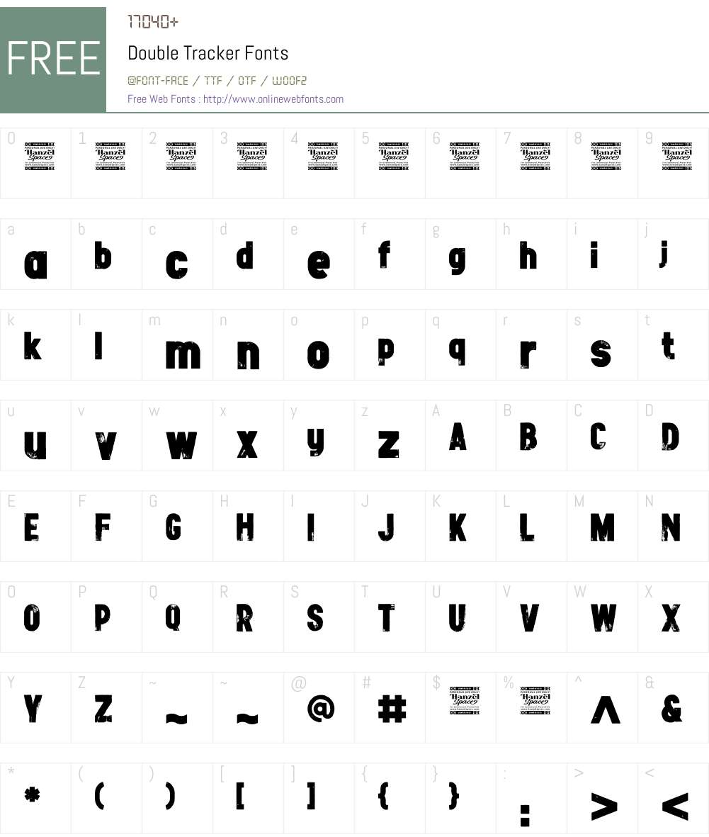 Double Tracker 1.00;November 20, 2022;FontCreator 13.0.0.2683 64-bit ...