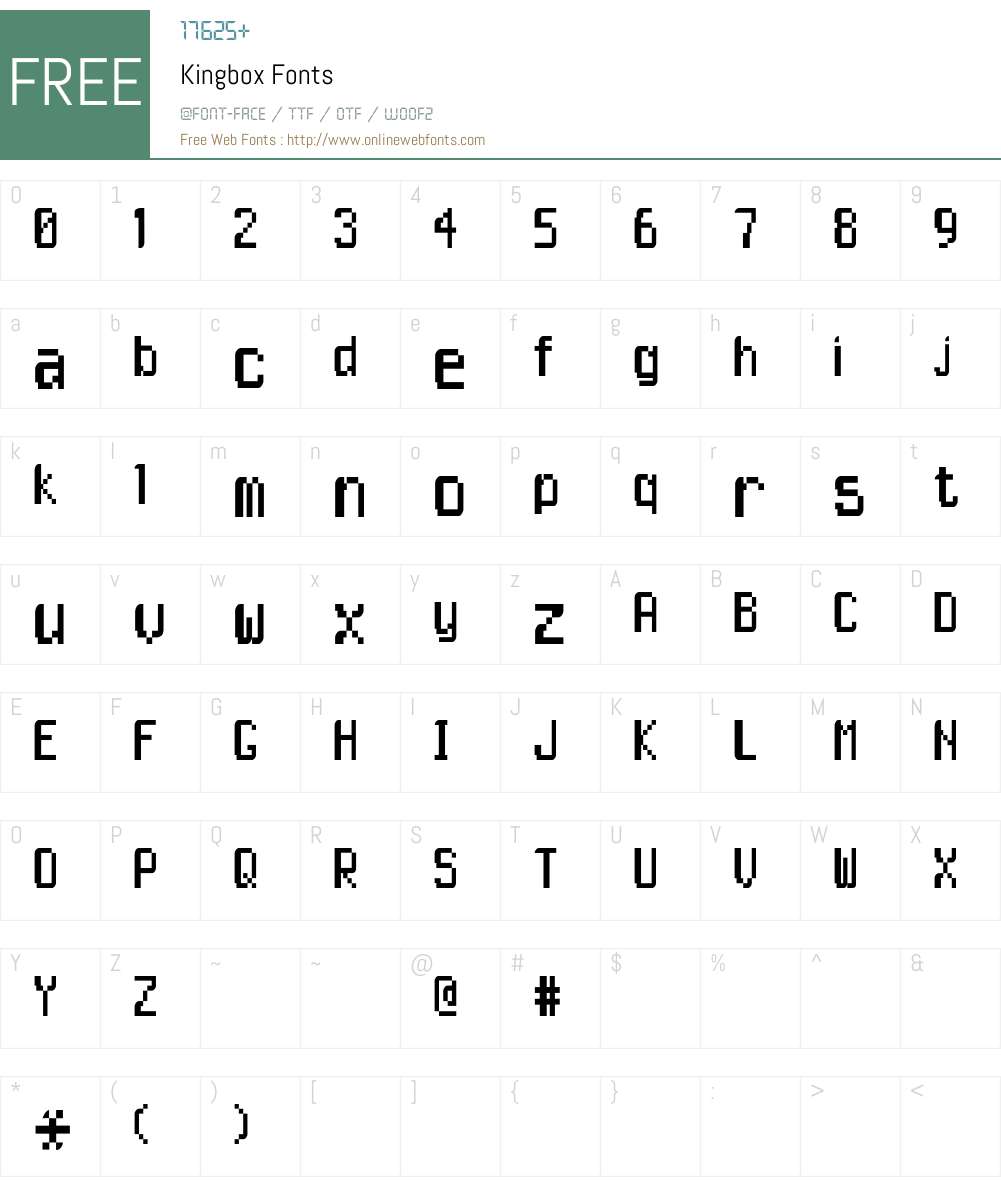 Kingbox Macromedia Fontographer 4.1.4 11/21/03 Fonts Free Download - OnlineWebFonts.COM