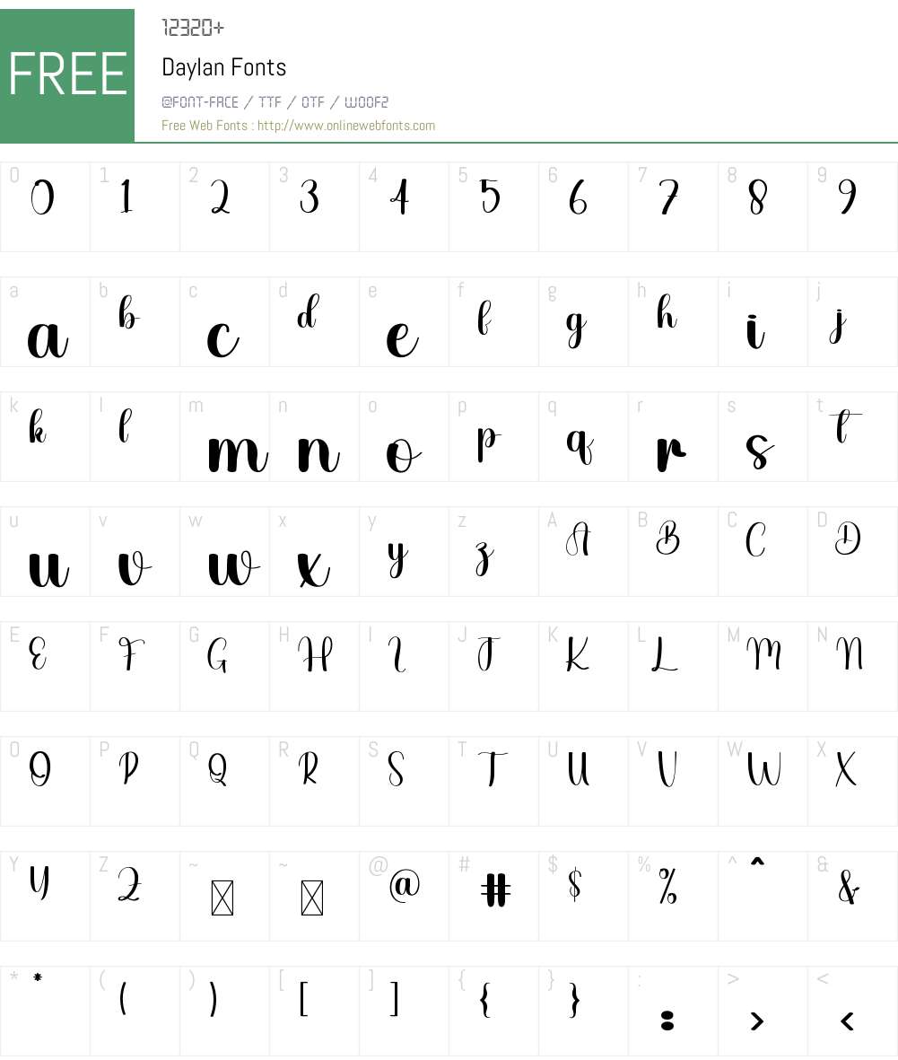 Daylan 1.002;Fontself Maker 3.5.8 Fonts Free Download - OnlineWebFonts.COM