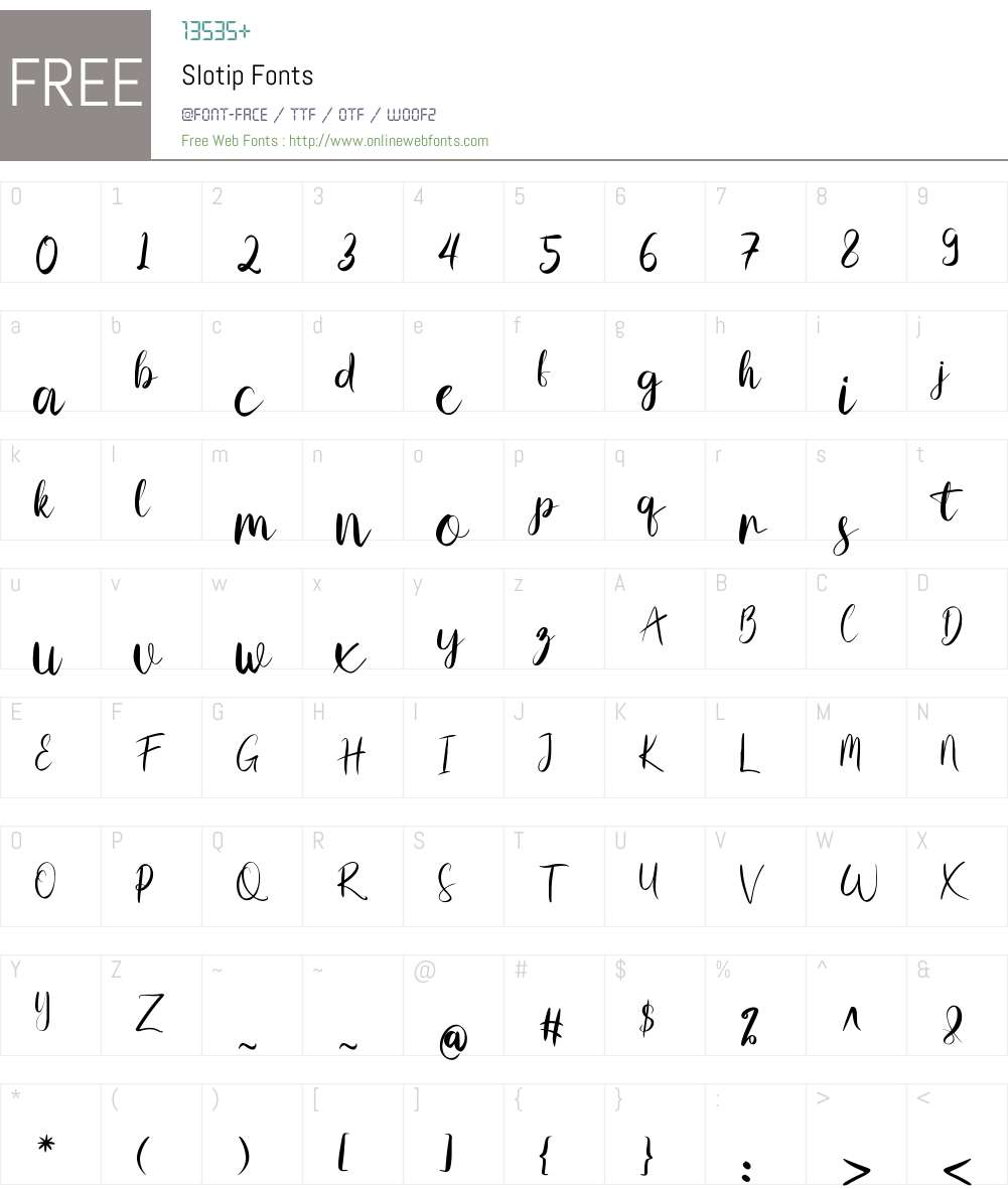 Slotip 1.004;Fontself Maker 3.5.7 Fonts Free Download - OnlineWebFonts.COM