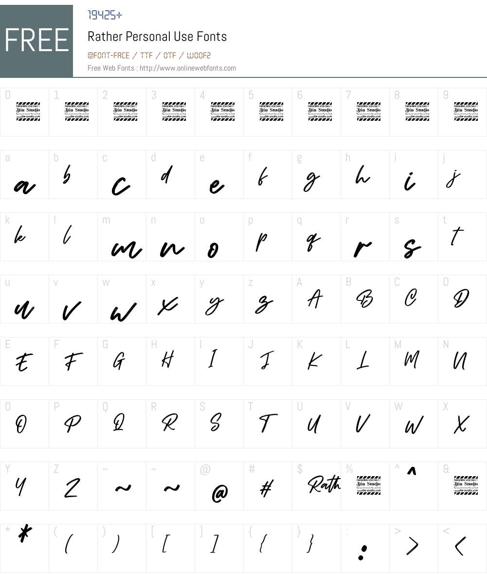 Rather Personal Use 1.00;September 11, 2020;FontCreator 12.0.0.2567 64-bit Fonts Free Download ...
