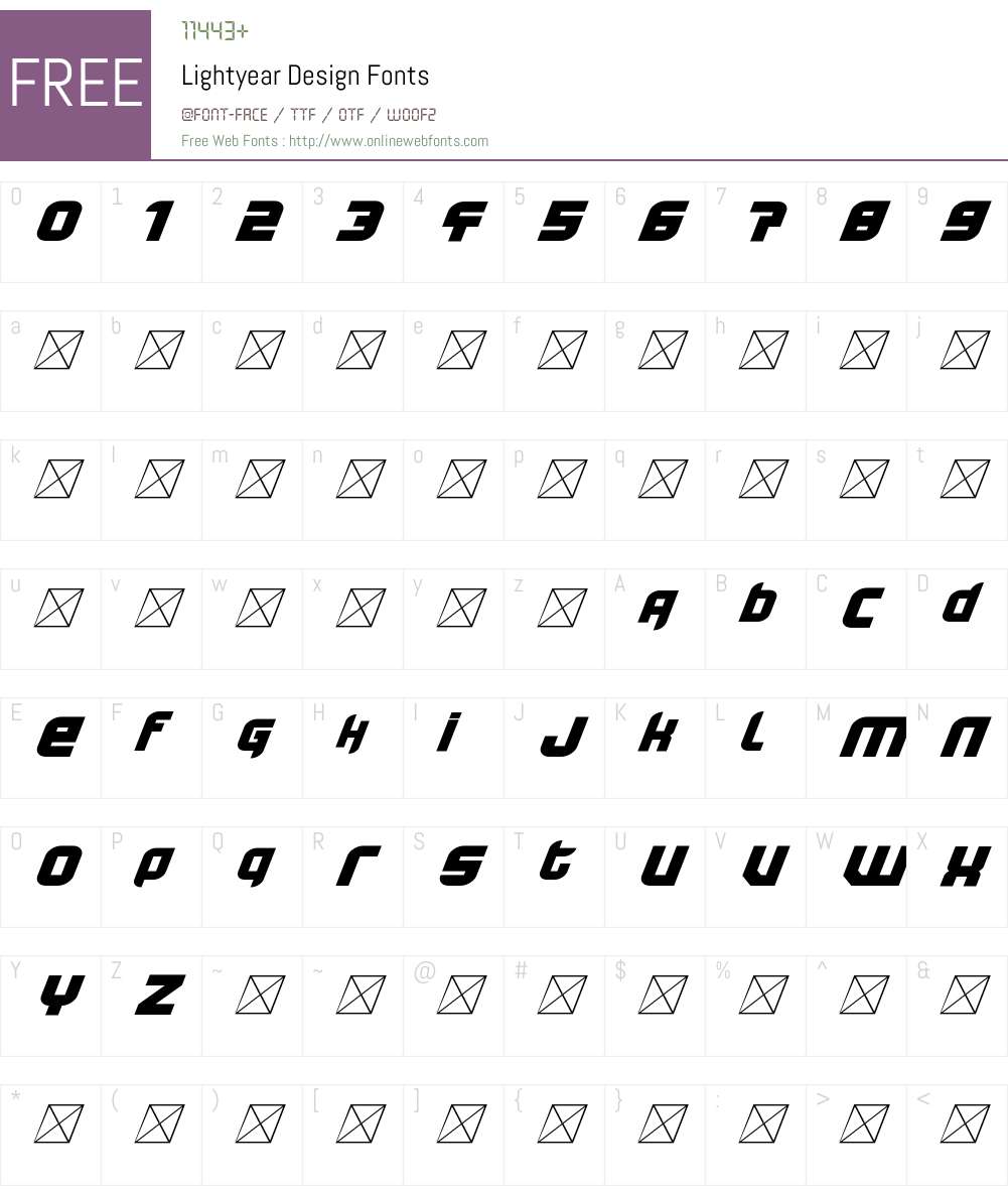 Lightyear Design Fonts Free Download - OnlineWebFonts.COM