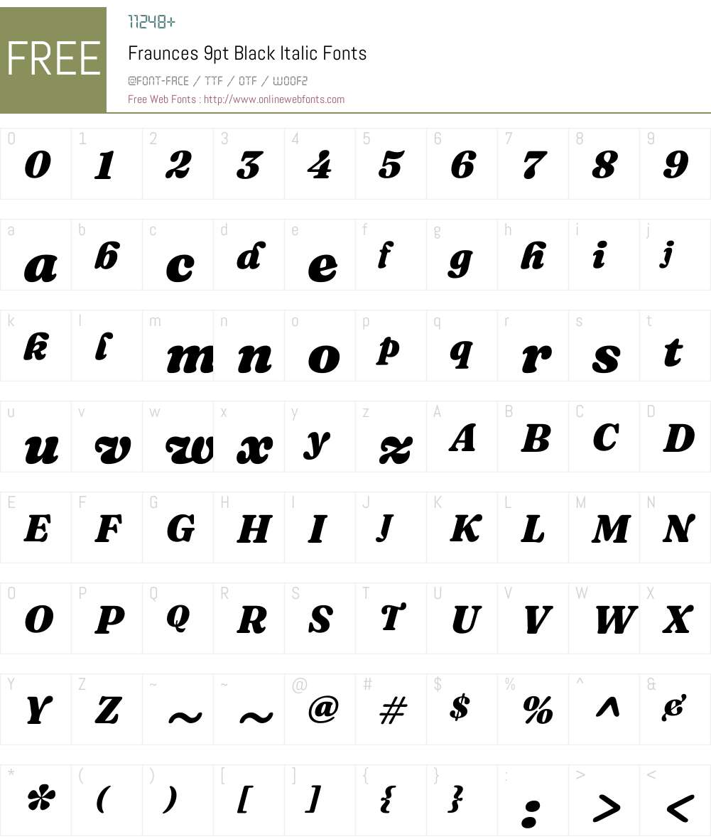 Fraunces 9pt Black Italic 1.000;[0bf87f6ff] Fonts Free Download ...