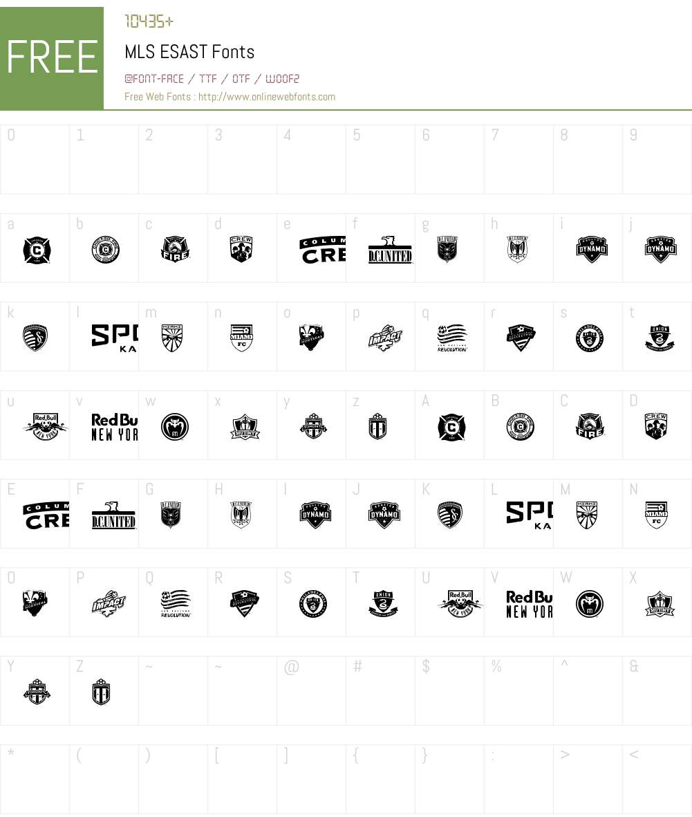 MLS ESAST 1.1 March 5, 2014, initial release Fonts Free Download ...