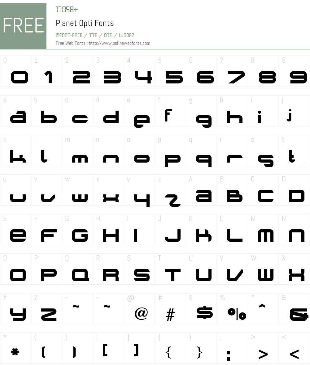 Planet Opti Macromedia Fontographer 4.1.2 25/11/98 Fonts Free Download ...