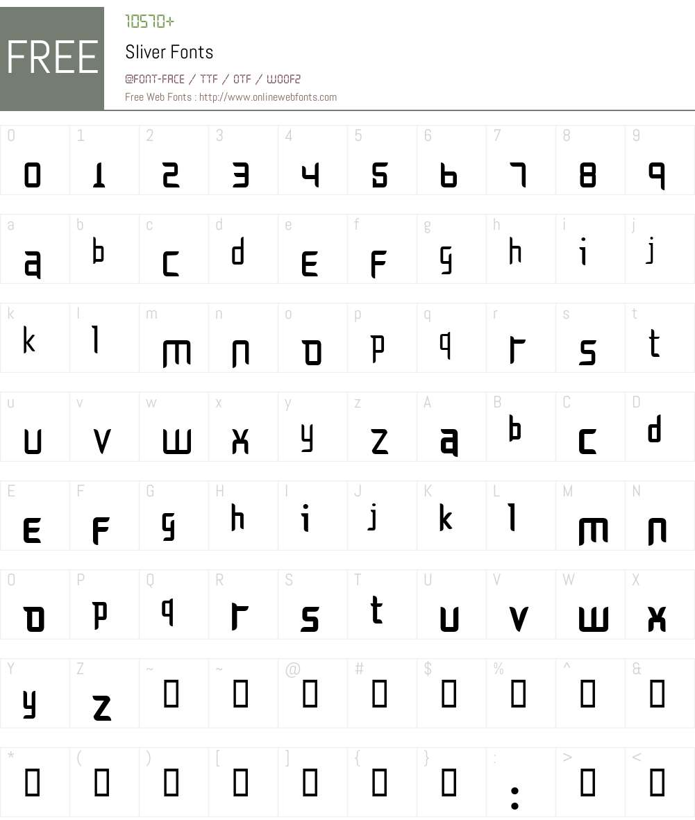 Sliver Macromedia Fontographer 4.1.3 3/16/97 Fonts Free Download ...