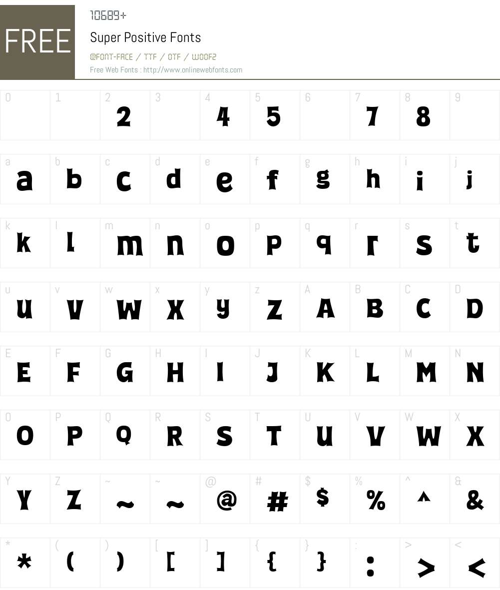 Super Positive 1.000 Fonts Free Download - OnlineWebFonts.COM