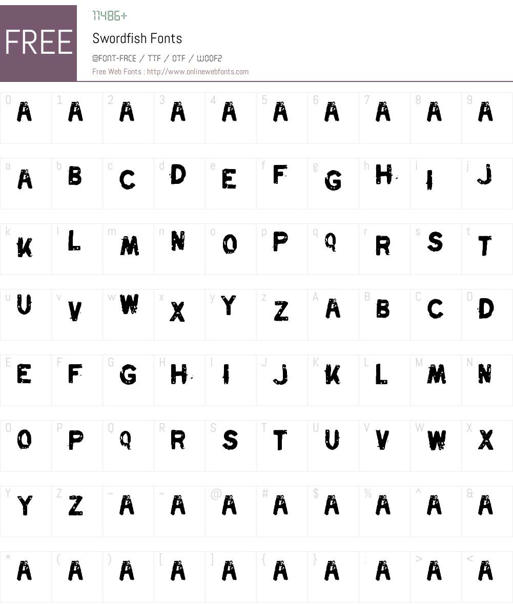 Swordfish Fonts Free Download - OnlineWebFonts.COM