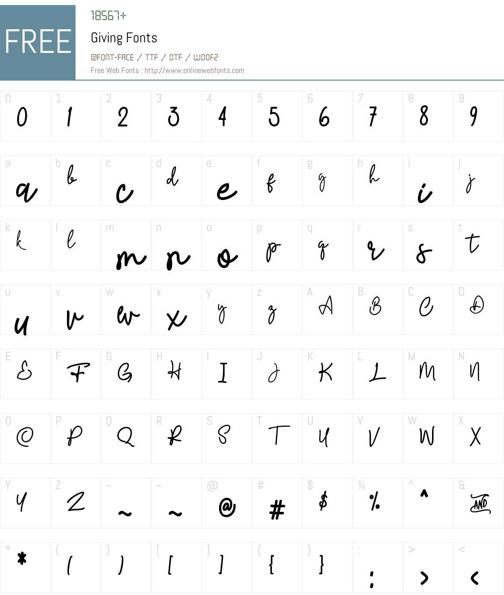 Giving 1.00;November 30, 2019;FontCreator 11.5.0.2430 64-bit Fonts Free ...