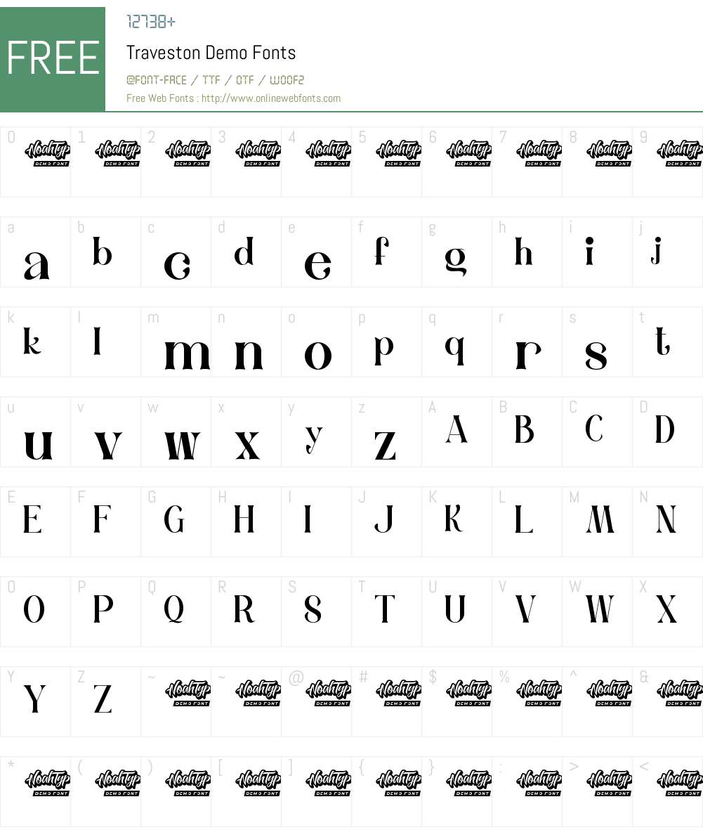 Traveston Demo 1.004;Fontself Maker 3.5.4 Fonts Free Download ...