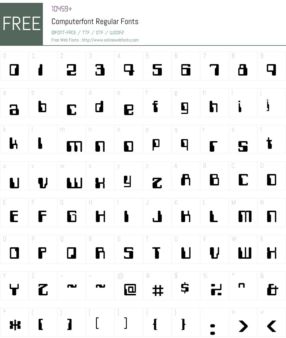 Computerfont Regular Altsys Fontographer 3.5 9/13/92 Fonts Free Download - OnlineWebFonts.COM