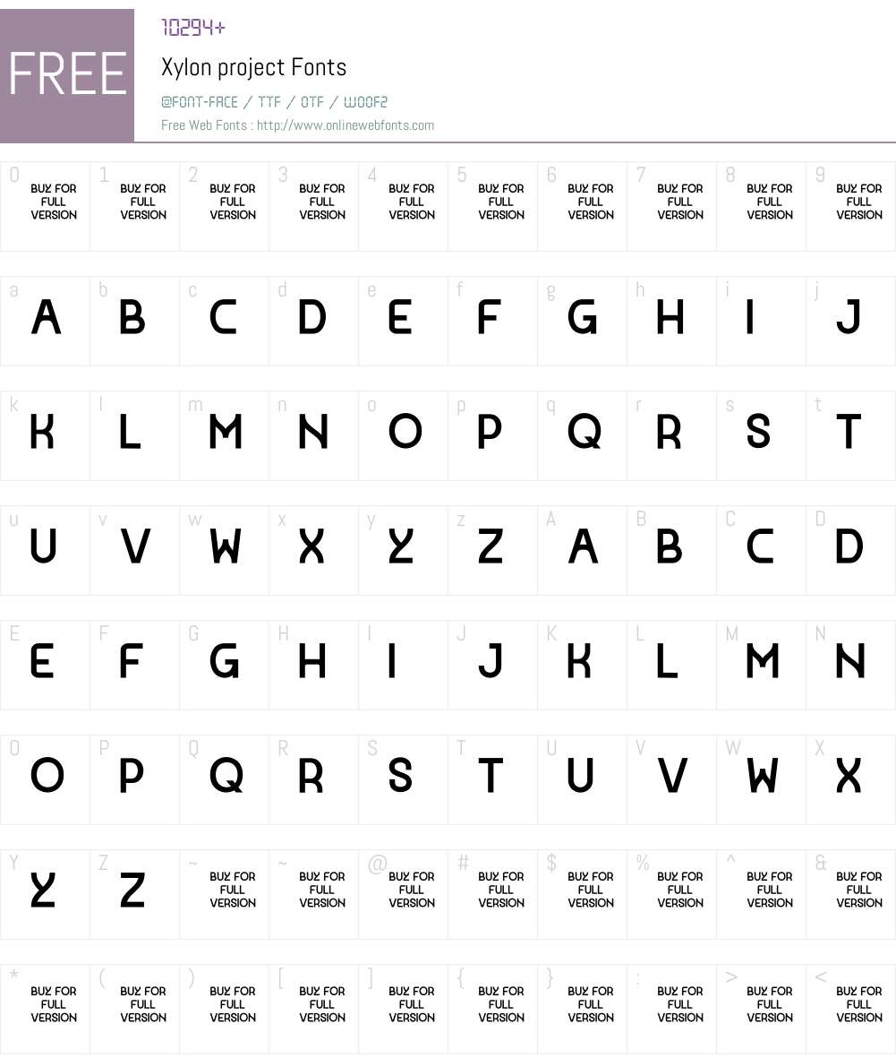 Xylon project 1.00;May 19, 2024;FontCreator 11.5.0.2427 64-bit Fonts Free Download ...