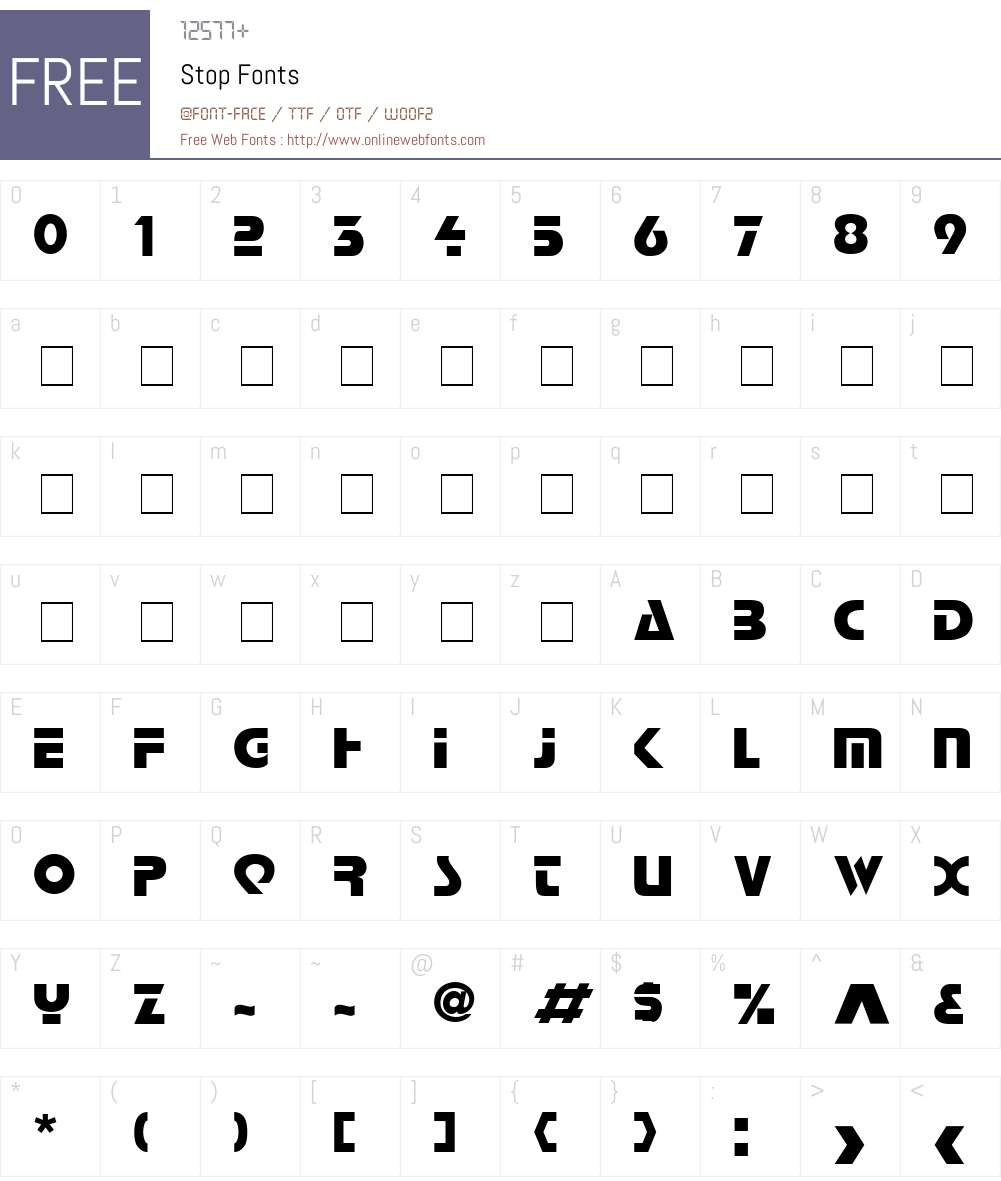 Stop V2 Stop Fonts Free Download - OnlineWebFonts.COM