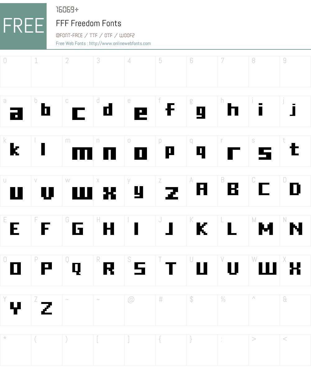 FFF Freedom 1.1 Fonts Free Download - OnlineWebFonts.COM