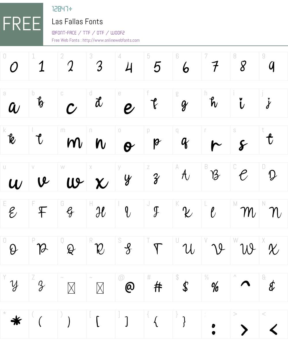 Las Fallas 1.001;Fontself Maker 3.5.4 Fonts Free Download ...