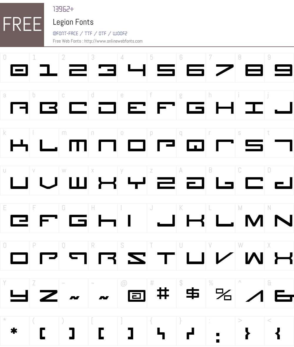 Legion V2 3 Fonts Free Download - OnlineWebFonts.COM