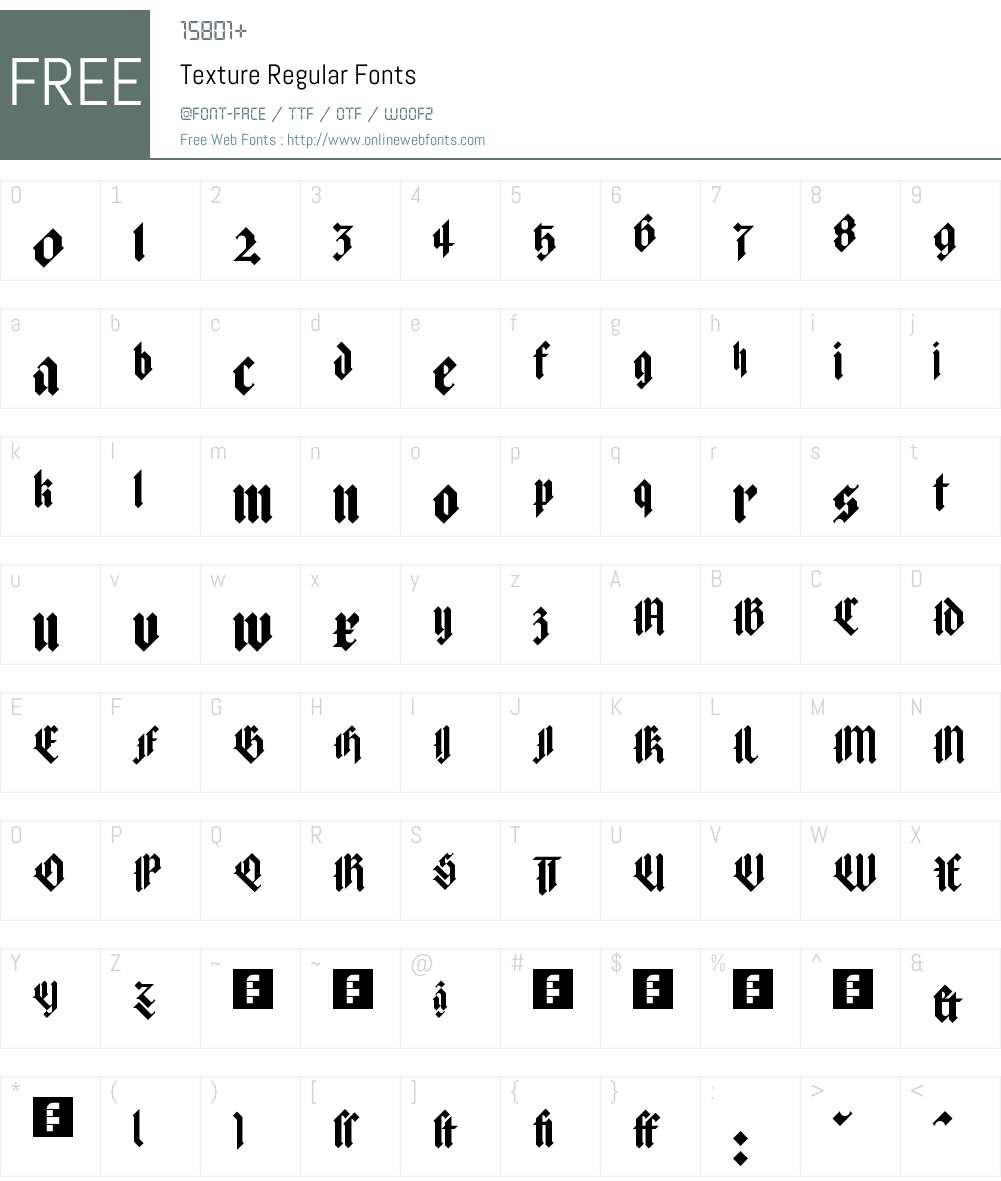 Texture 1.0 Fonts Free Download - OnlineWebFonts.COM