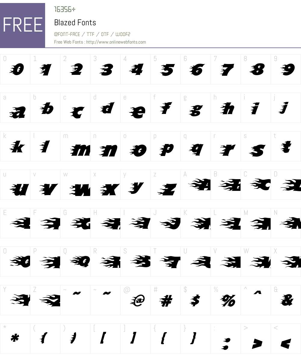 Blazed V2 1.0 Fonts Free Download - OnlineWebFonts.COM