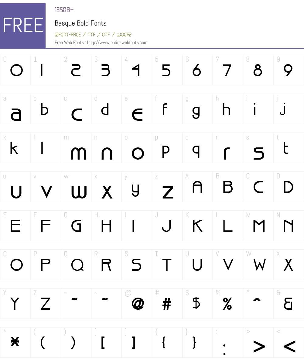 Basque Bold Altsys Fontographer 4.1 12/20/94 Fonts Free Download ...