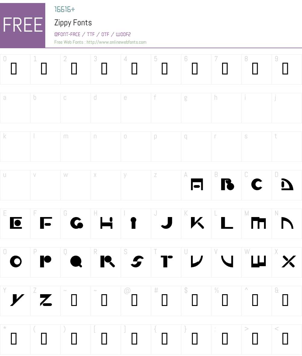 Zippy Macromedia Fontographer 4.1 21/10/99 Fonts Free Download ...