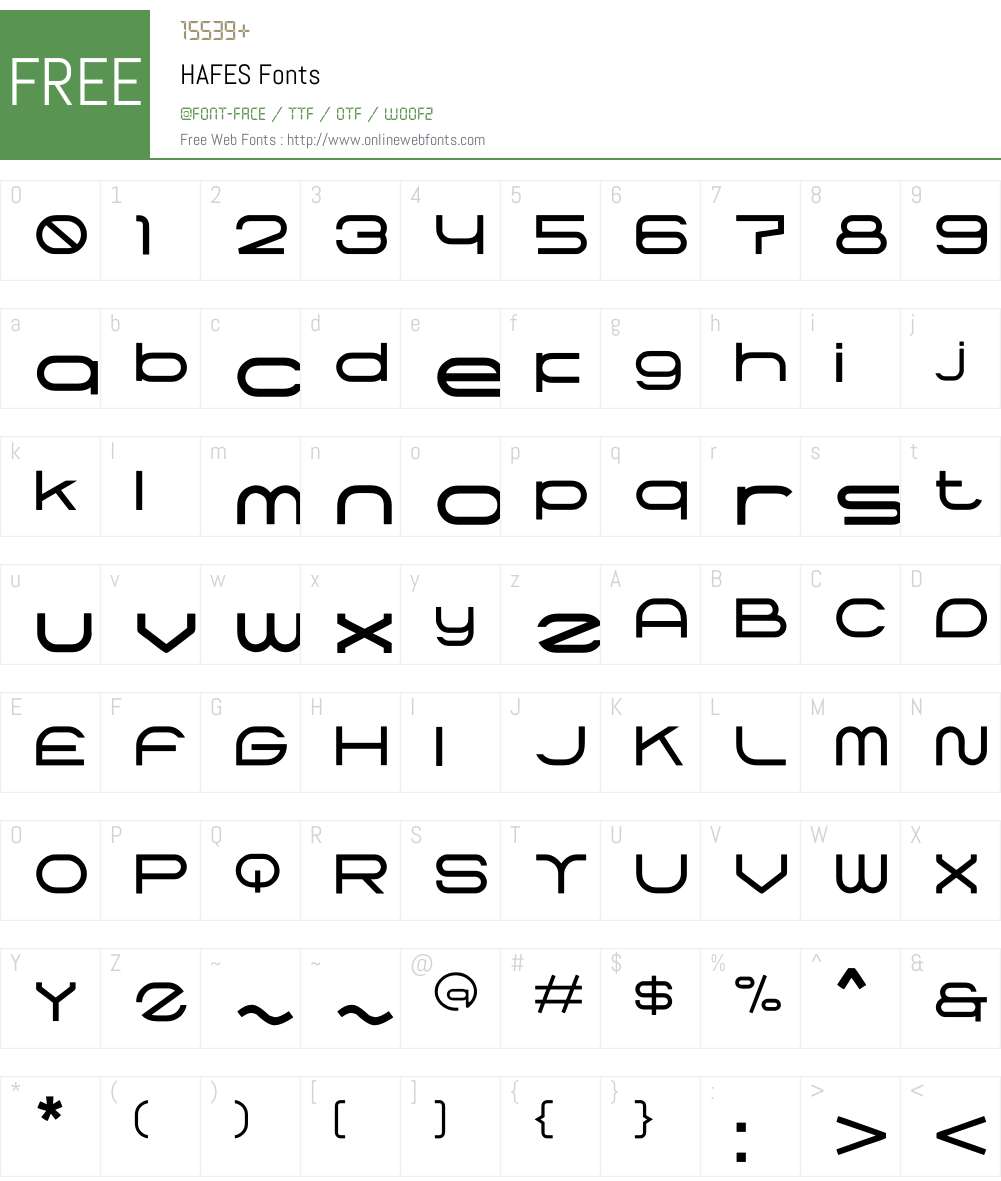 HAFES 1.00;April 23, 2021;FontCreator 13.0.0.2683 32-bit Fonts Free ...