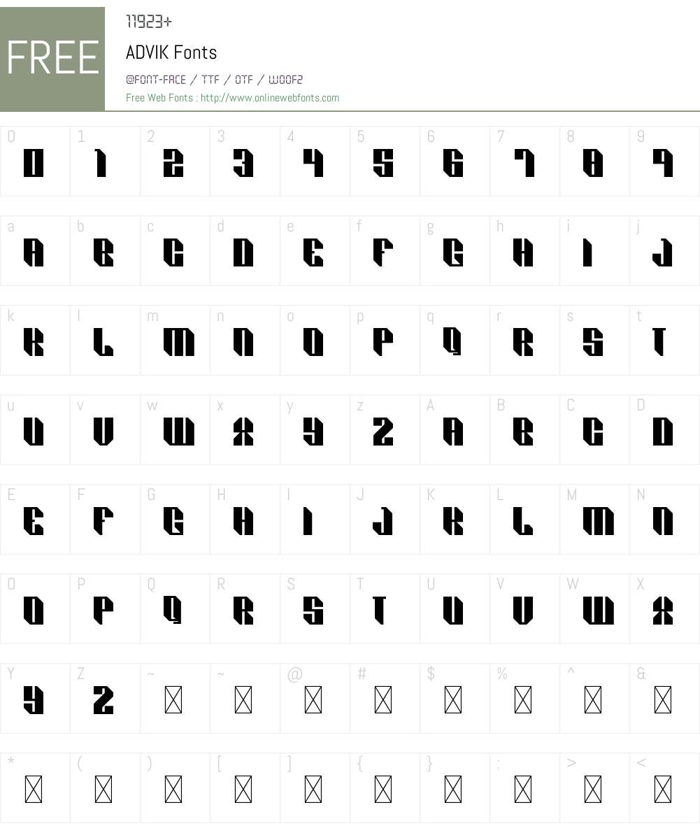 ADVIK 1.003;Fontself Maker 3.5.4 Fonts Free Download - OnlineWebFonts.COM