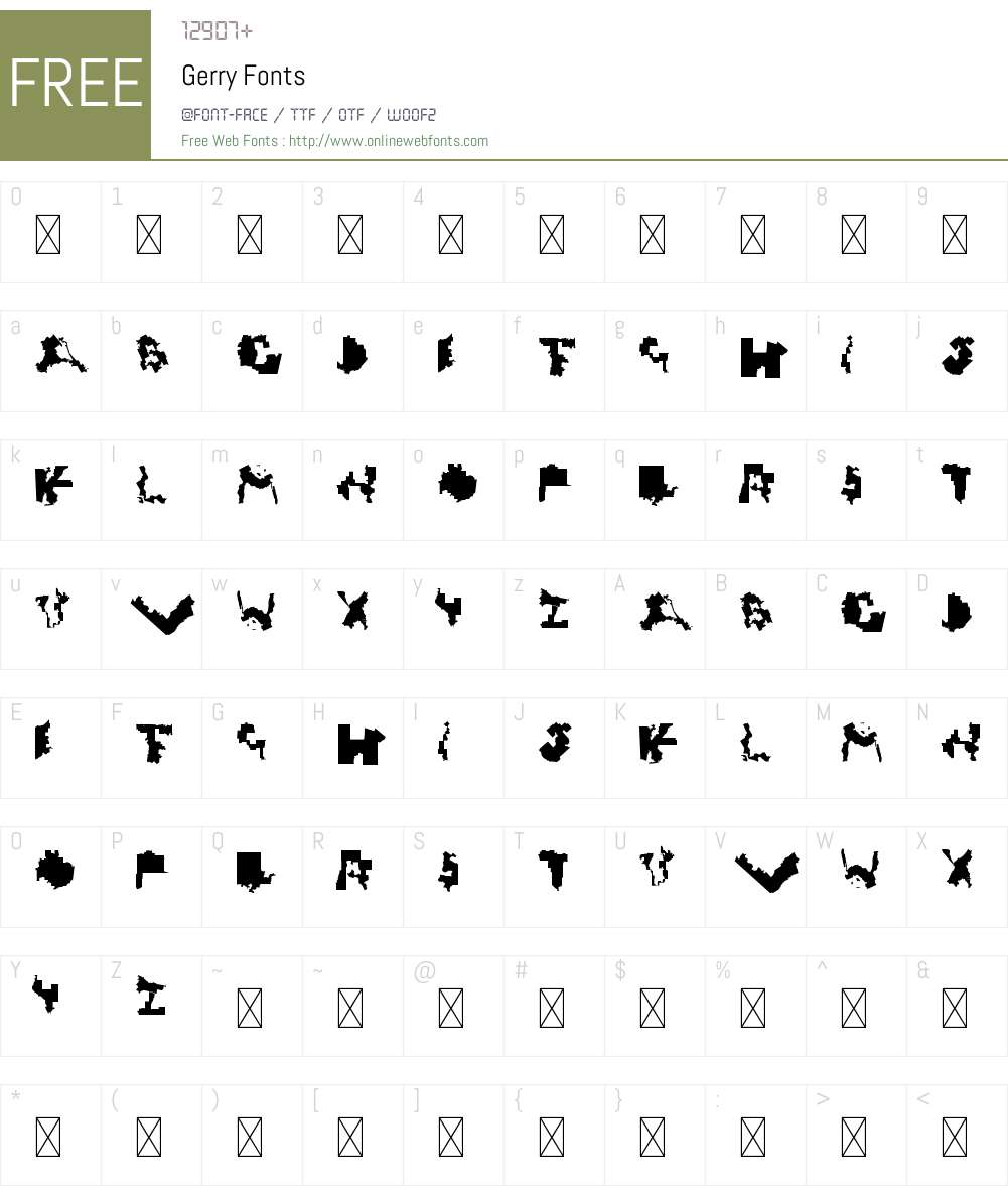 Gerry 1.004;Fontself Maker 3.1.2 Fonts Free Download - OnlineWebFonts.COM