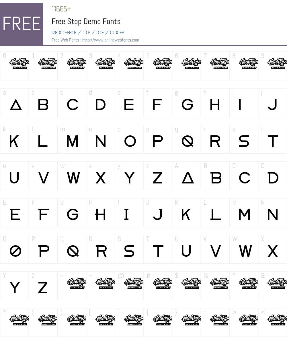 Free Stop Demo 1.003;Fontself Maker 3.5.4 Fonts Free Download ...