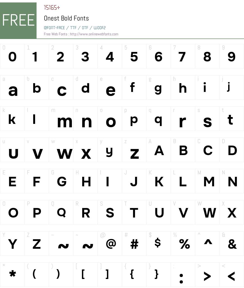 Onest 1.000 Fonts Free Download - OnlineWebFonts.COM