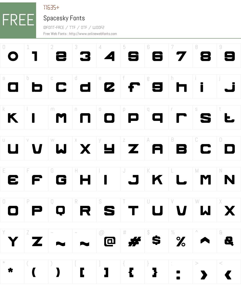 Spacesky 1.00;July 25, 2022;FontCreator 12.0.0.2563 64-bit Fonts Free Download - OnlineWebFonts.COM